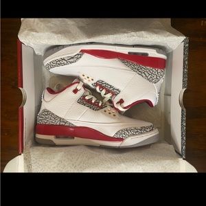Jordan | Shoes | Jordan 3 Retro Cardinal Red | Poshmark